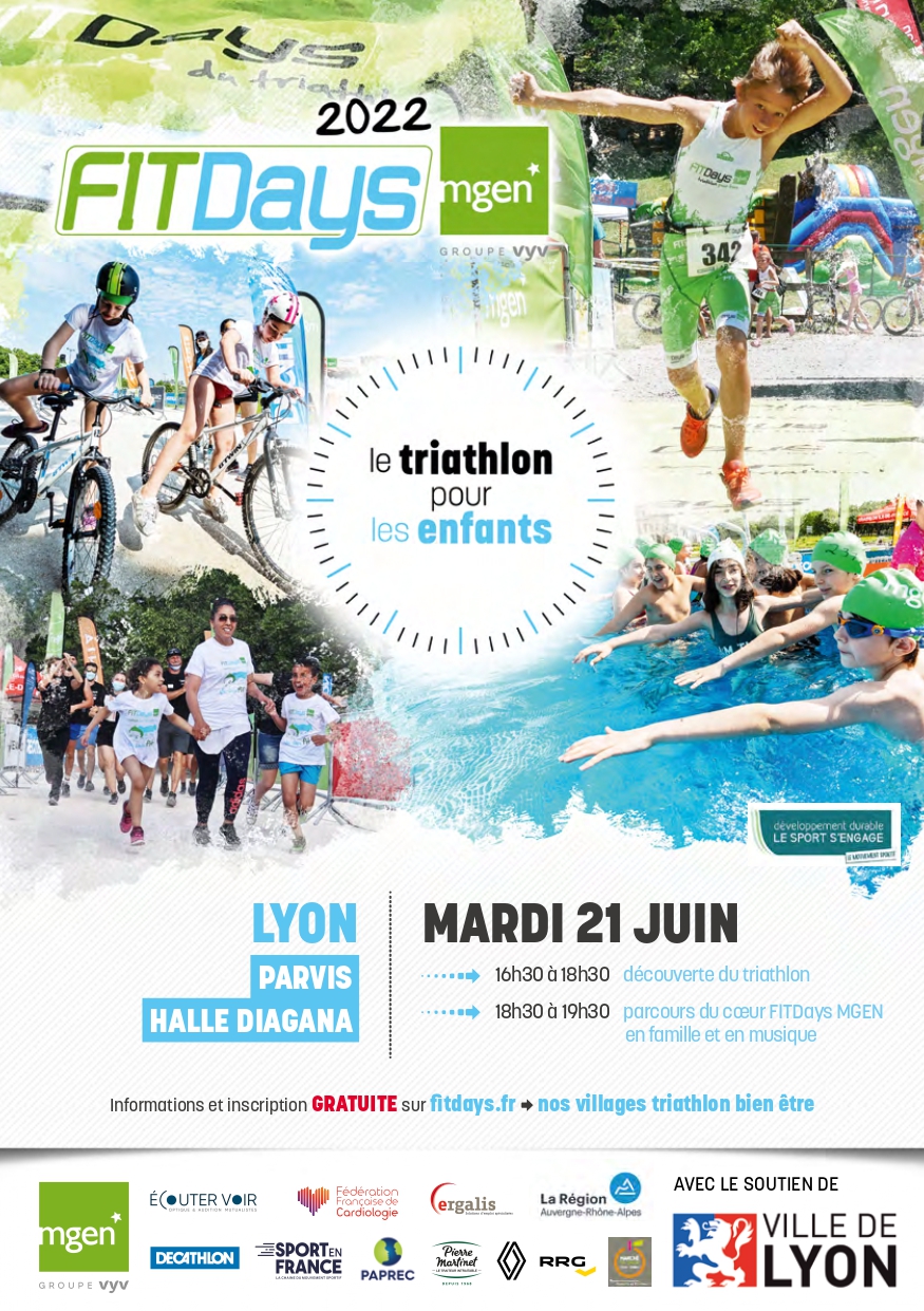 Les Fitdays MGEN - initiation au triathlon pour les enfants