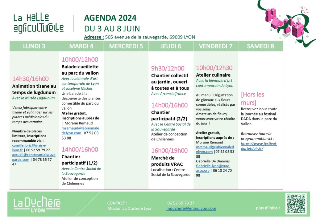 La Halle Agriculturelle : un tiers Lieu à Lyon la Duchère sur l ...